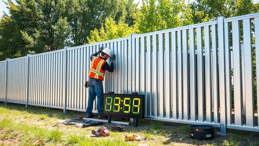 Estimating Installation Times Based on Fence Type - Broward County ...